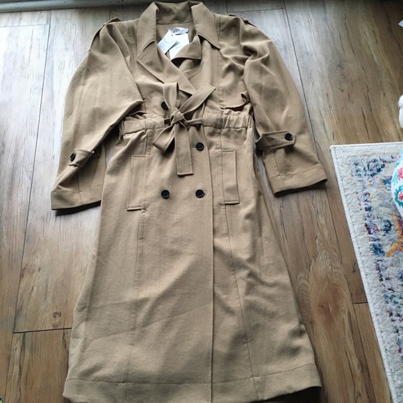 A.L.C. | Jackets & Coats | Nwt Alc Bailey Light Trench Camel | Poshmark